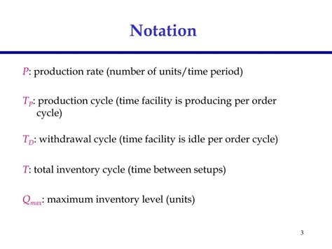 Ppt The Economic Production Quantity Epq Model Powerpoint Presentation Id 5190435