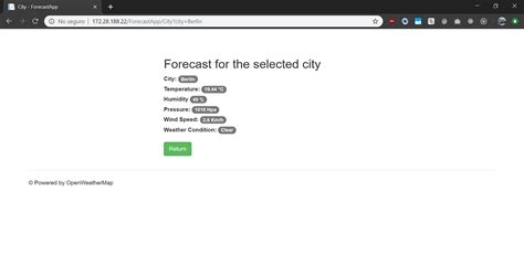 create your forecast application with core and dockerize it by
