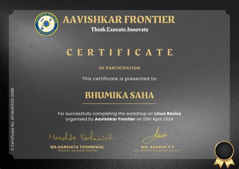 bhumika saha on linkedin linux professionaldevelopment workshop