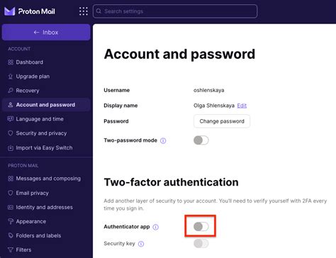 what is two factor authentication 2fa proton