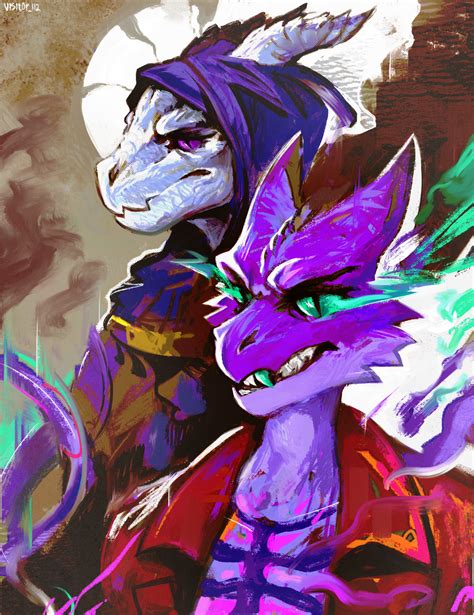 Warlocks Of The Void Furry Dragon Furry Kobold Kobold Scaly