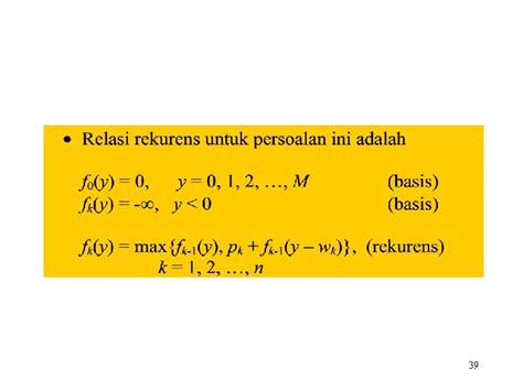 Program Dinamis Bahan Kuliah IF Strategi Algoritma