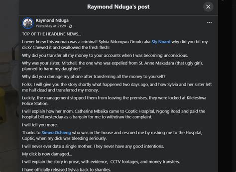 Lawyer Ametairishwa Na Meno Sex And Relationships Kenya Talk