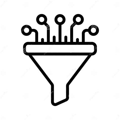 Data Efficiently Through Machine Learning Techniques Ai Data Processing Icon Stock Illustration