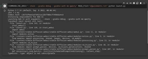 Google Colab Python Error TypeError Type Object Is Not Subscriptable Issue