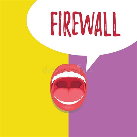 Word Writing Text Firewall Business Concept For Protect Network Or System From Unauthorized
