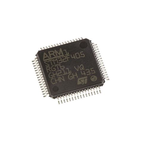 Microcontroller Of St Microelectronics Stm32f405rgt6 Integrated Circuit And St Microelectronics