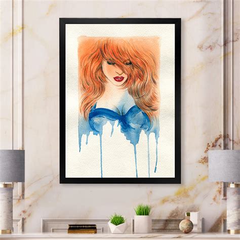 House Of Hampton Beautiful Sexy Woman Portrait Beautiful Sexy Woman Portrait On Wayfair