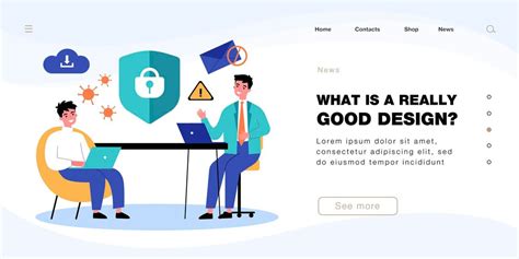 Premium Vector People Protecting Data Privacy From Viruses And Phishing