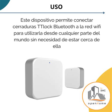 Gateway Hub Bluetooth Wifi TTLock Smart Home Center