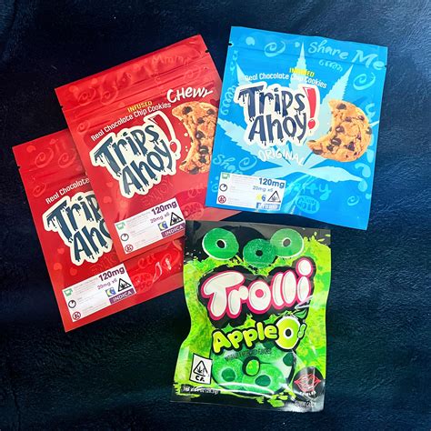 Just Scored Some Trip Ahoys And Trolli Apple Os In Thailand For 30 Legit Or Not 🤔 R