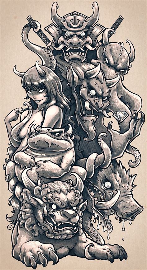 Japan Tattoo Design Sketch Tattoo Design Tattoo Style Drawings