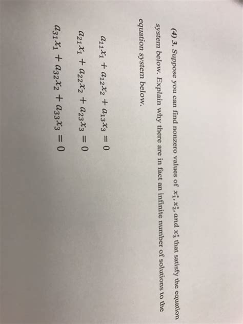 Solved Suppose You Can Find Nonzero Values Of X 1 X 2 Chegg