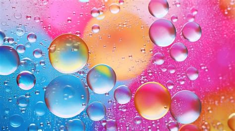 Multicolor Bubble Vibrant Abstract Background Multicolored Foam Texture Backgrounds  Free