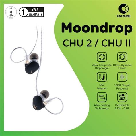 Jual Moondrop Chu2 Chu 2 Chu Ii Dynamic Driver In Ear Monitor Earphone Di Seller Jete Store