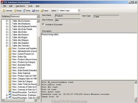 database documentor 1 2 free download