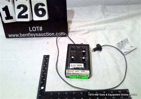 Detector Amplifier Bentley And Associates Llc