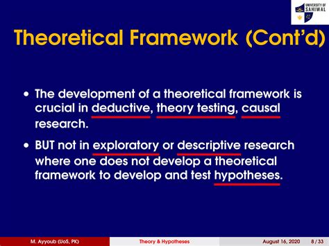 Theoretical Framework And Hypothesis Development PDF Physics Science