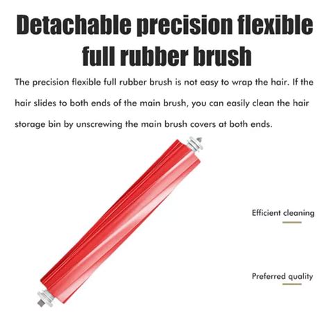 Silicone Rolling Brush Main Replacement Compatible MercadoLivre