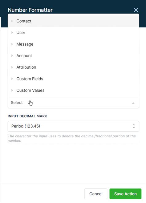 How To Use The Number Formatter Action In Workflow Within Gohighlevel