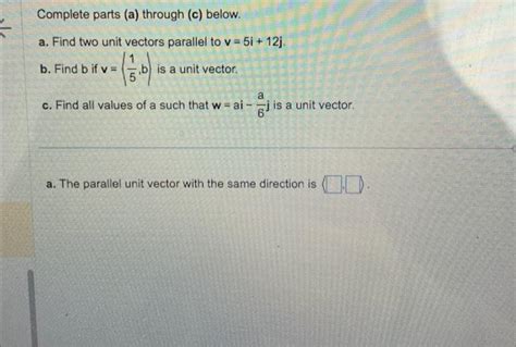 Solved Complete Parts A Through C Below A Find Two Chegg