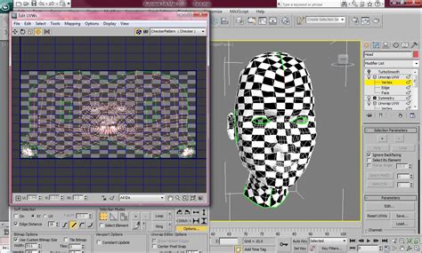 Virtual Environments My Head Editing And Unwrapping UVW Map