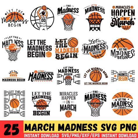 March Madness Logo Svg