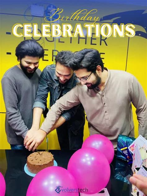 evolverstech on linkedin februrary birthday celebrations