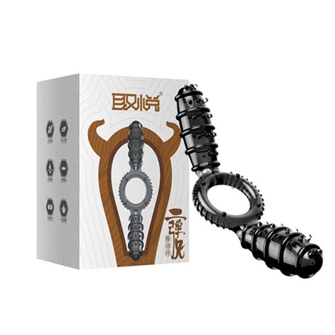Pleaseme® Tpe Dual Vibration Cock Ring Sex Toys Free Shipping