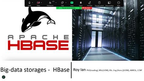 Bigdata Hbase Distributedsystems Dataengineering Lowlatency Roy Ian