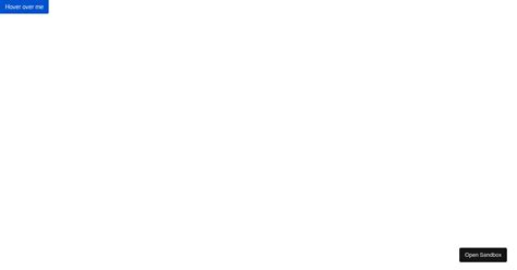 Tooltip Default Codesandbox