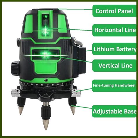 【ready Stock】235 Cross Line Laser Level Automatically Leveling 360
