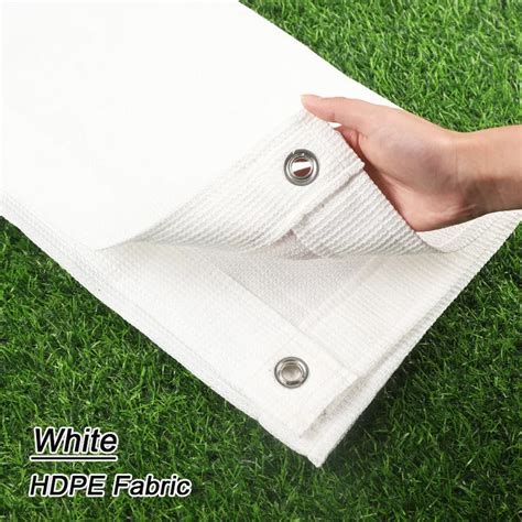테라스가림막 프라이버시 백색 Hdpe 원단 햇빛가리개 자외선 차단 페골라 차양 네트 테라스 티몬