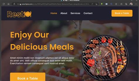 Adeniran Adeniyi On Linkedin Restaurant Uidesign Uiuxdesign Uiux Ui Uiuxdesigner