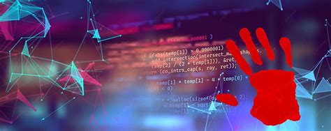 Data Breach Dark Red Background With Digital Binary Code Vector Dark