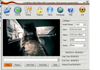 AVI MPEG WMV RM To MP3 Converter 1 7 Download