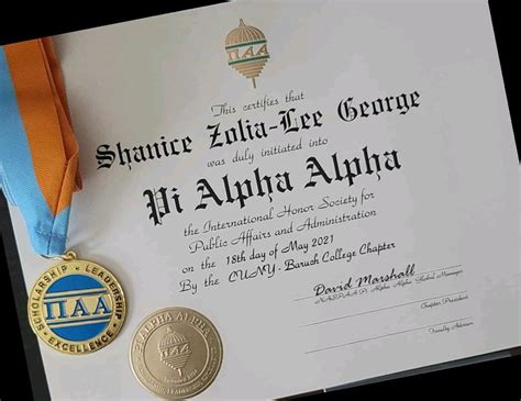 it feels good to be recognized for your hard work i started my mpa in