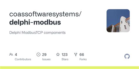GitHub Coassoftwaresystems Delphi Modbus Delphi ModbusTCP Components