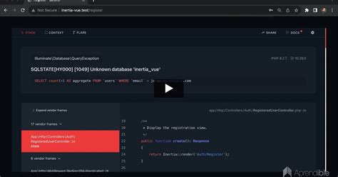 lección 4 configuración del proyecto vue laravel inertia vue desde