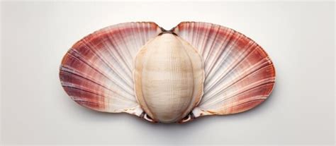 Premium Ai Image Shell Of An Ark Isolated Pastel Background Copy Space