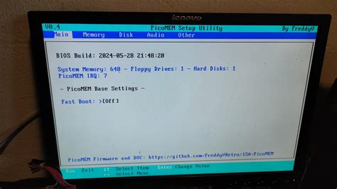 Fitted One Of My Retro Machines With A Picomem Card Prutser