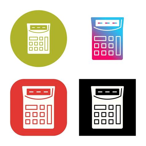 Calculator Vector Icon 30945089 Vector Art At Vecteezy