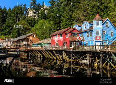 Creek Street Ketchikan Creek Boardwalk Historic Red Light District