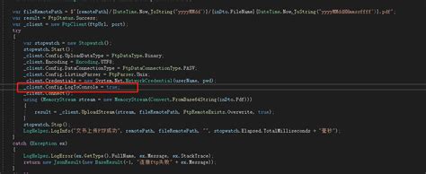 Net 使用 Fluentftp 上传文件到ftp 遇到的坑 Liejimmy 博客园