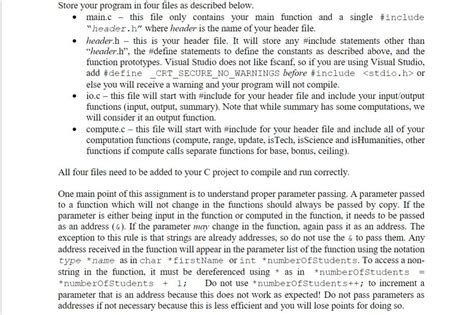 Solved This Assignment Will Test Your Ability To Write A C