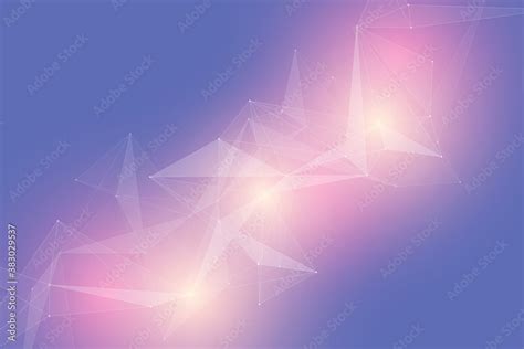 Geometric Graphic Background Molecule And Communication Big Data Complex With Compounds Lines