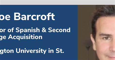 Dr Joe Barcroft Multilevel Input Processing For Different Aspects Of Language Acquisition The