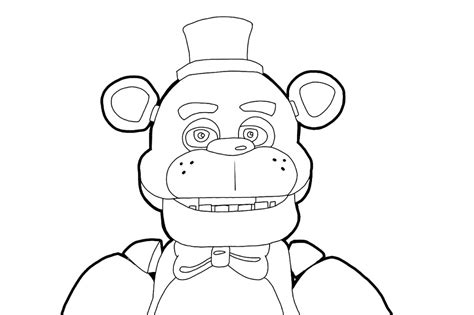 Фредди фнаф раскраска 78 фото