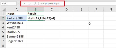 Excel Remove Characters From Right Simple Methods