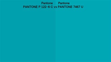 Pantone P 122 6 C Vs Pantone 7467 U Side By Side Comparison